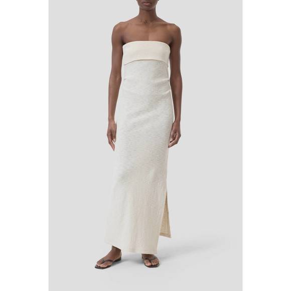 CLO | Dresses | New Clo Strapless Maxi Dress In White | Poshmark